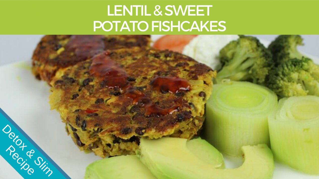 Lentil & Sweet Potato Fish Cakes - Brett Elliott