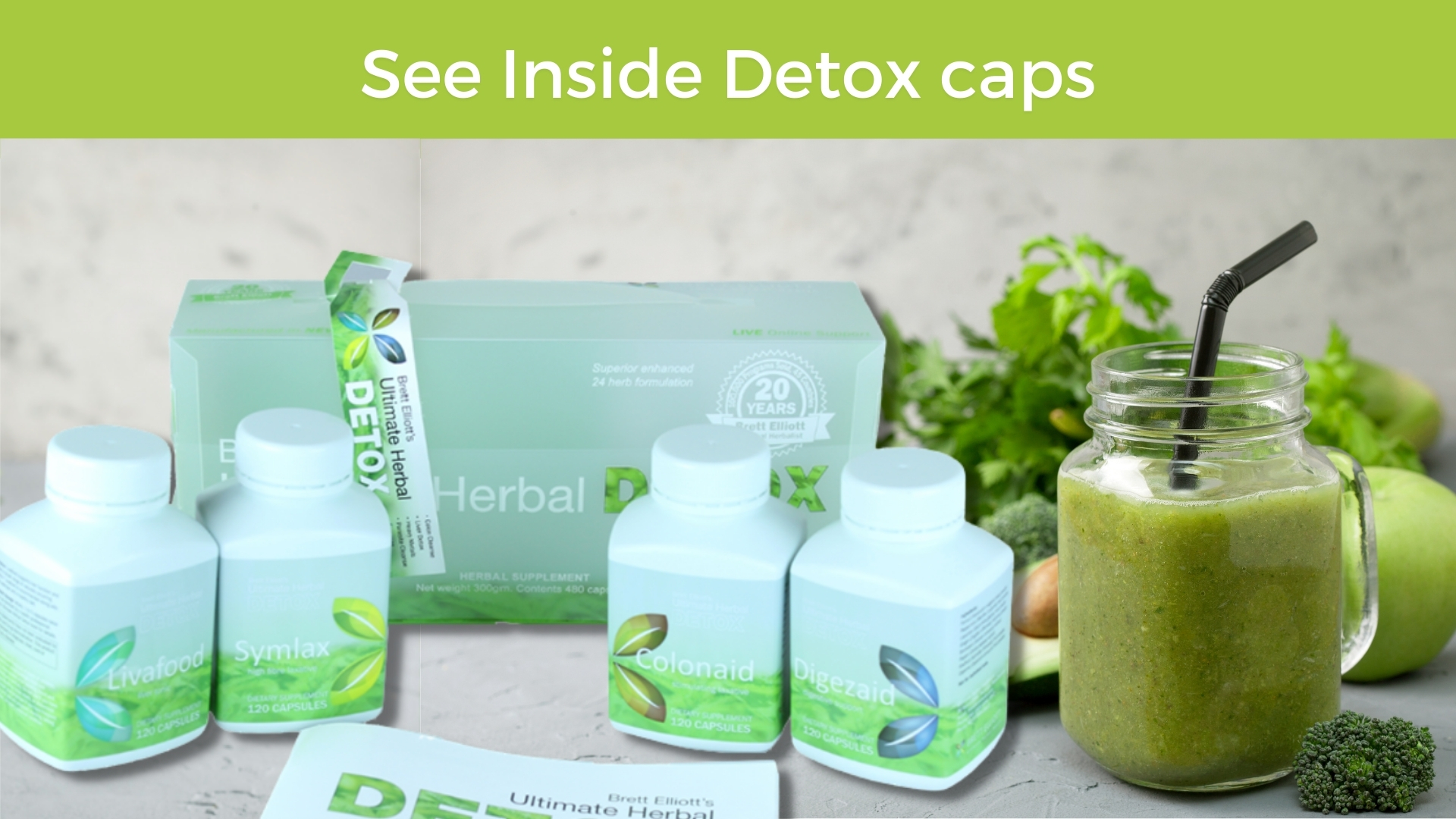 Ultimate Herbal Detox Capsules Ingredients | Herbal Health