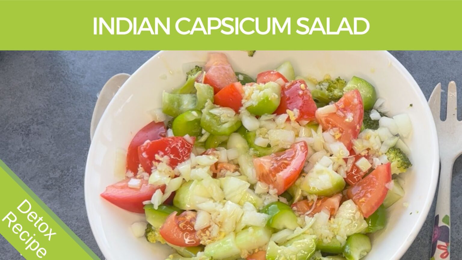 Indian Capsicum Salad - Brett Elliott