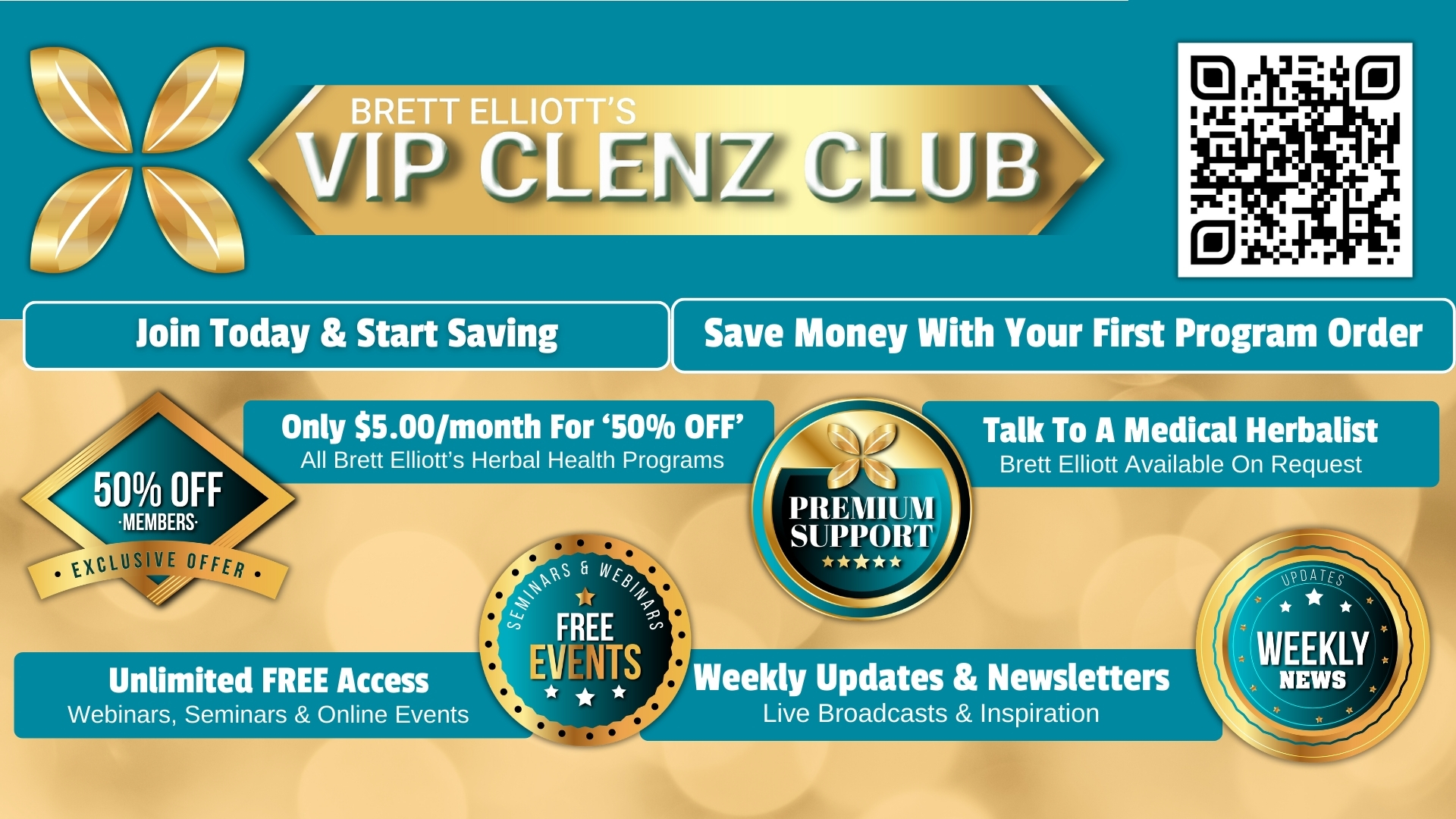 Brett Elliotts VIP CLENZ CLUB - Premium Membership